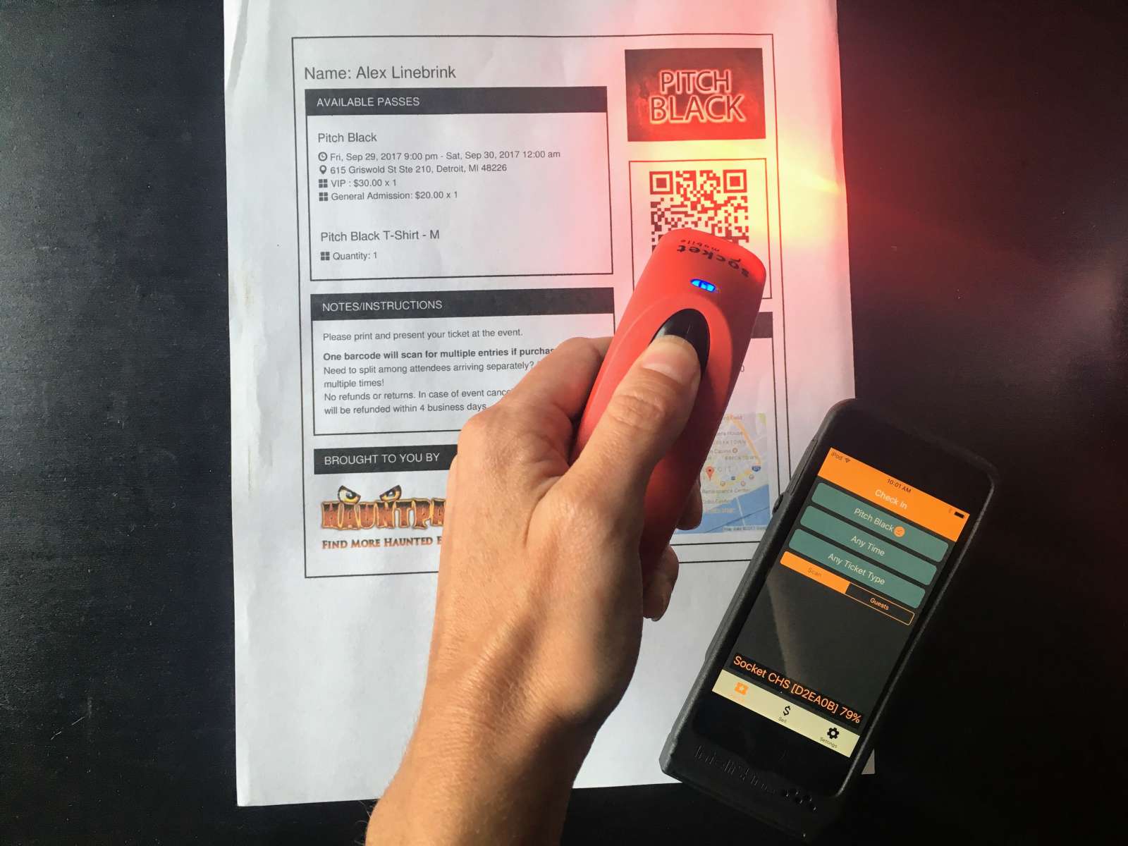 Red Light Scanners Are HERE! - HauntPay